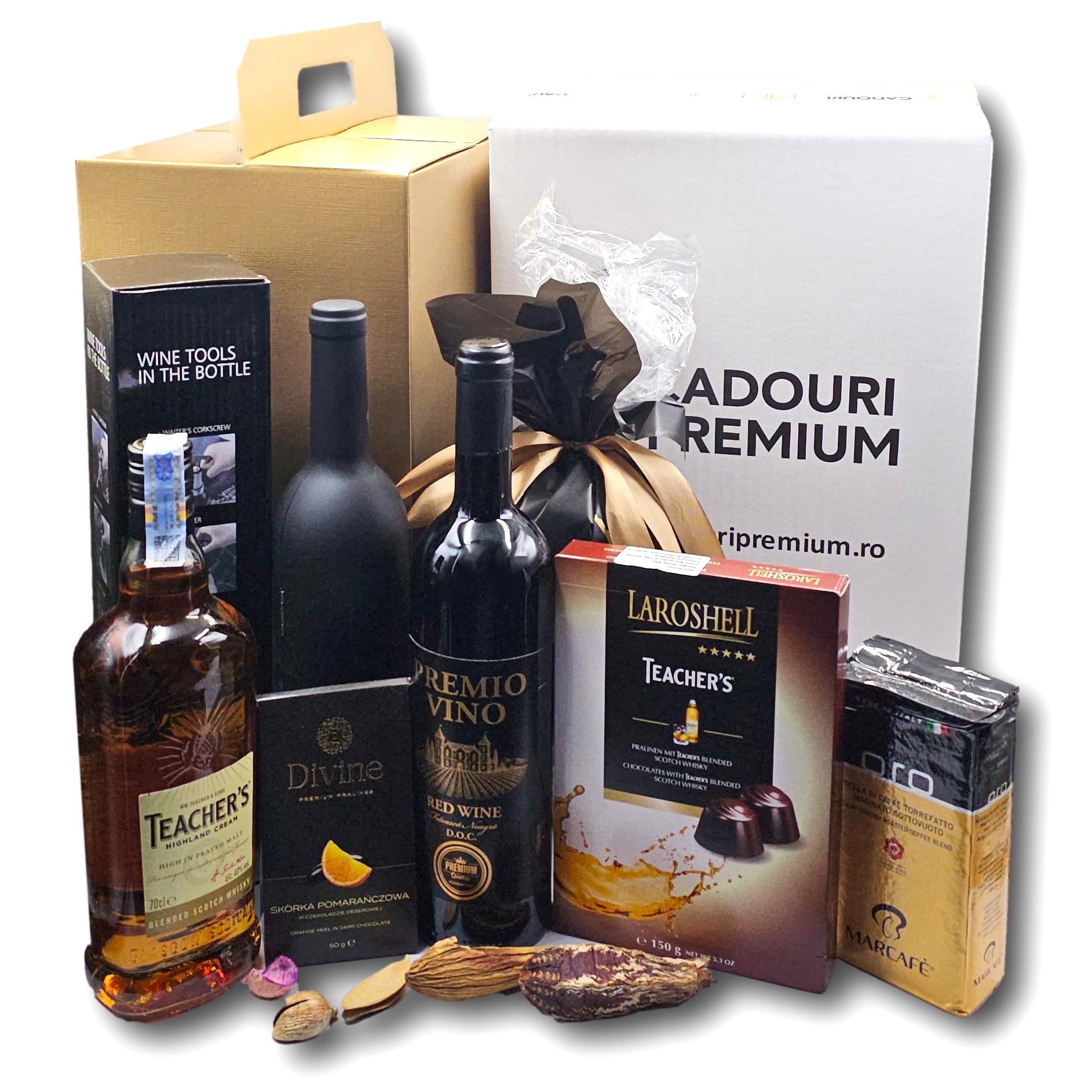 Pachet cadou special, CADOURI PREMIUM ®, model Teacher’s Premio, cu ...