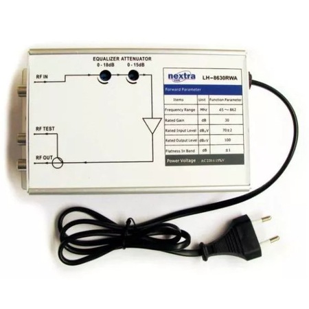 Amplificator de interior 860MHz 30DB HIBRID IC 100DB LHB8630RA - eMAG.ro