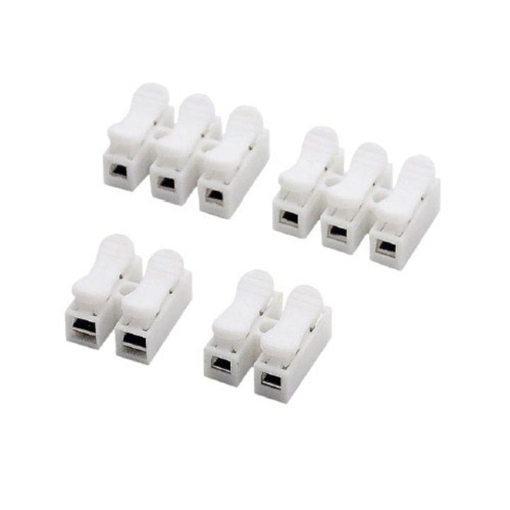 Conector Cablu Alb .2P 2.5Mm², 50 Bucati, Klaus KE44401 (50/50) - eMAG.ro