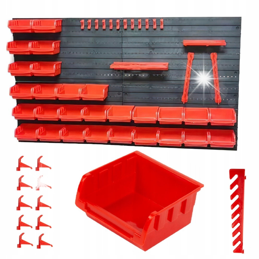 Tablica organizatoare pentru atelier, 4 panouri, 47x27 cm ...