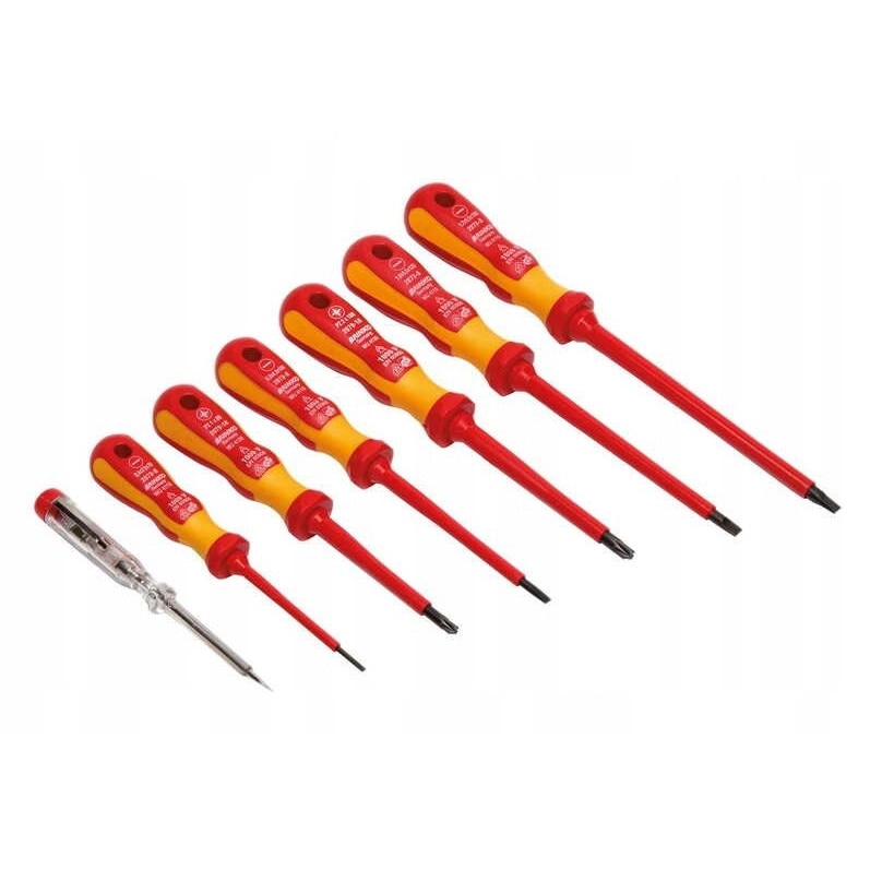 Set 7 Surubelnite VDE Izolate Haupa, 1000V, manere ergonomice, pentru ...