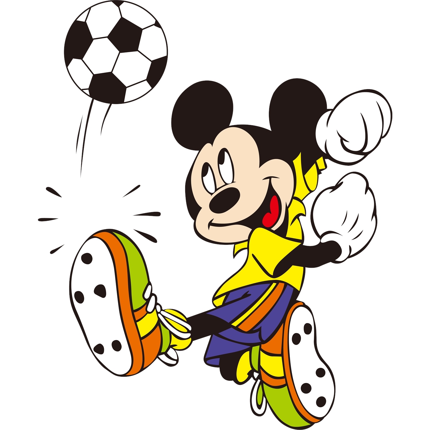 Sticker Adeziv Cu Mickey Mouse – Salturi Magice – Prietenie, Emotie si ...
