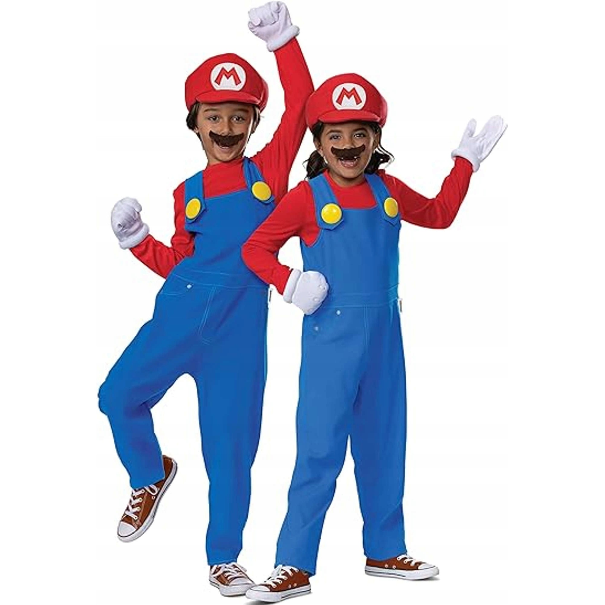 Costum Super Mario pentru Copii, Marime 125-135 cm - eMAG.ro