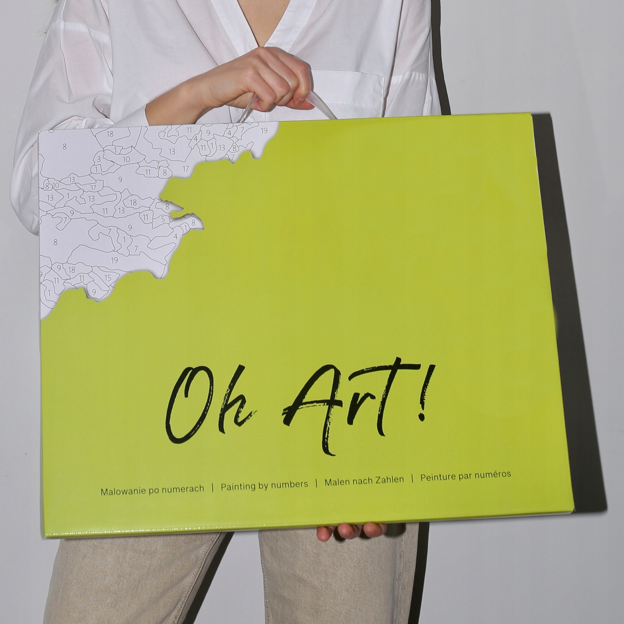 Kit de pictura cu numere "Caruselul Festiv" - tablouri de pictat cu ...