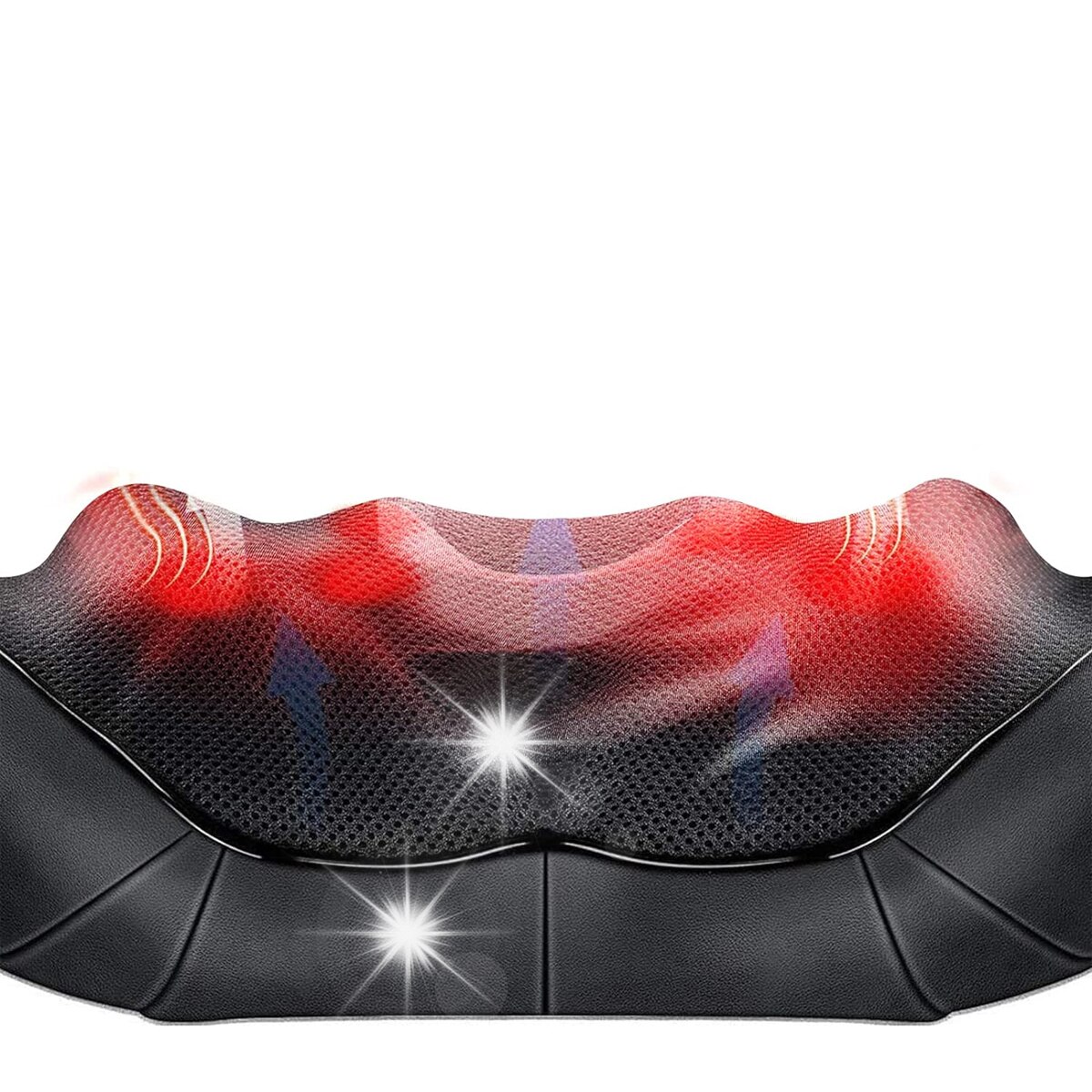 Masajer Shiatsu BLOW, fűtött szett, 8 masszázspont, 2 irány, 36x17cm ...