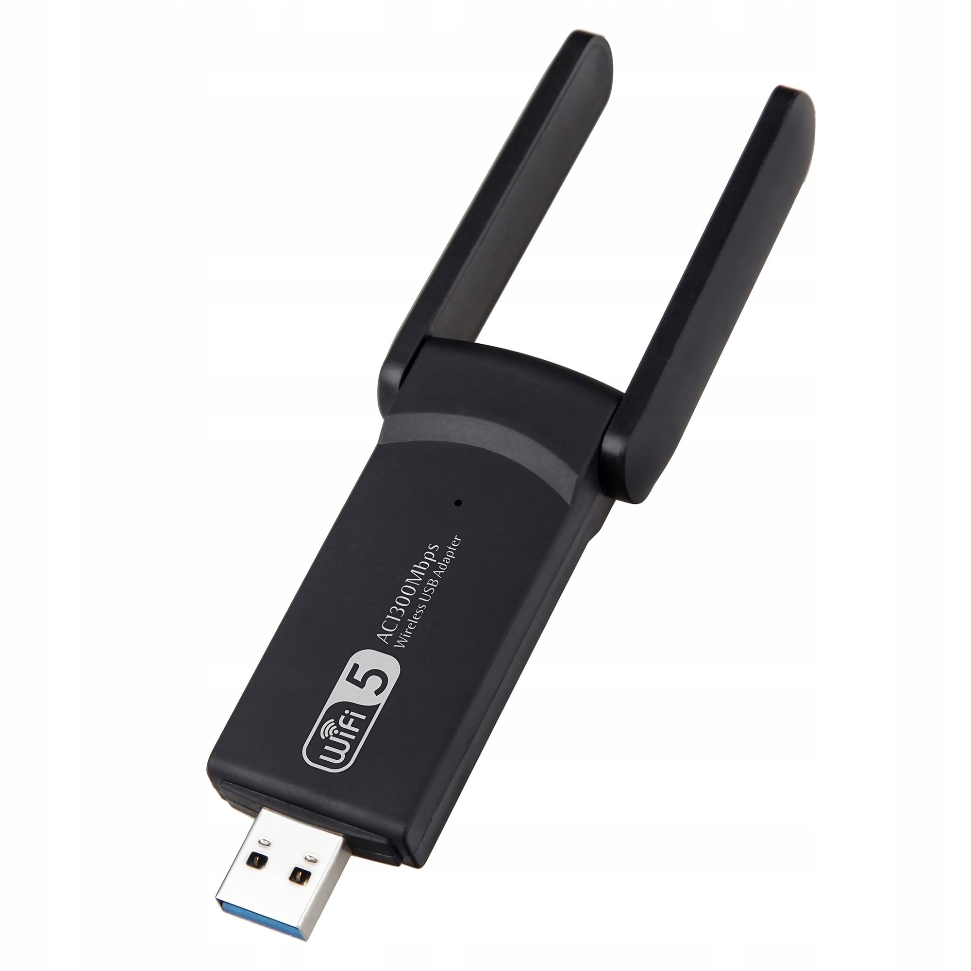 Adaptor Wi-Fi USB 3.0, 1300Mbps, dual-band, 2.4GHz/5GHz, 8x4x1.5cm ...