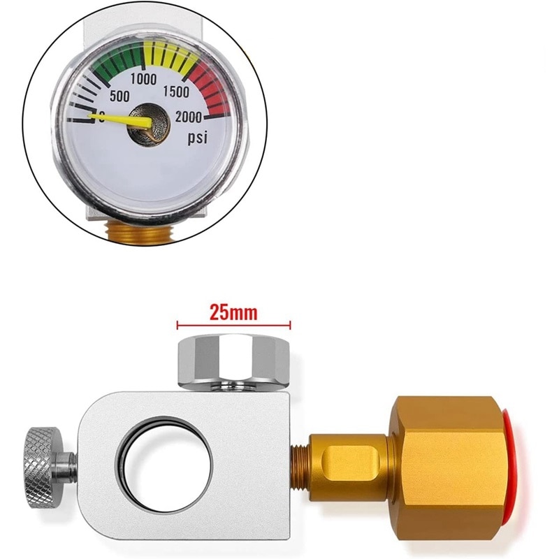Sodastream Quick Connect adapter, beépített nyomásmérővel - eMAG.hu