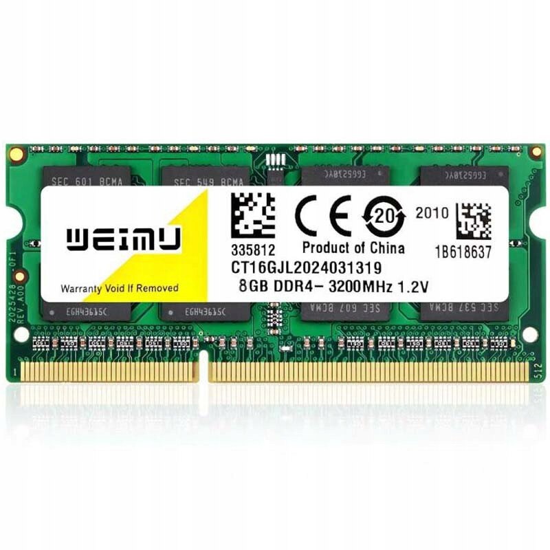 Memorie RAM DDR4 1x8GB 3200MHz SODIMM 1.2V pentru laptop - eMAG.ro