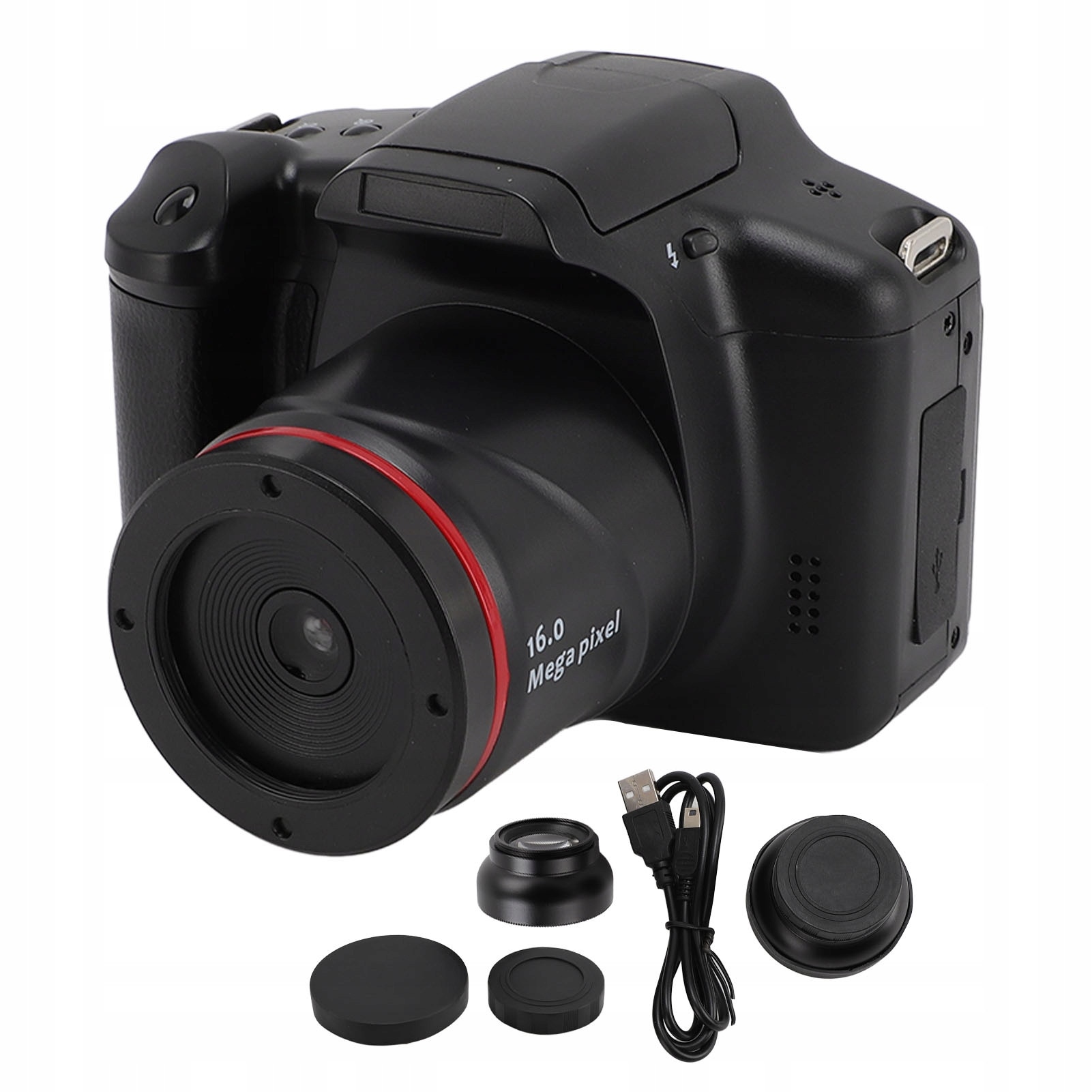 Camera digitala compacta HD 1080P 16MP 16x zoom, ecran 2.4" - eMAG.ro