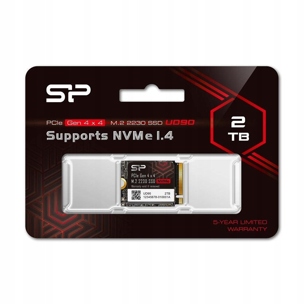 SSD meghajtó 2TB M.2 2230 PCIe Gen4x4 NVMe 5000/3200 MB/s - eMAG.hu