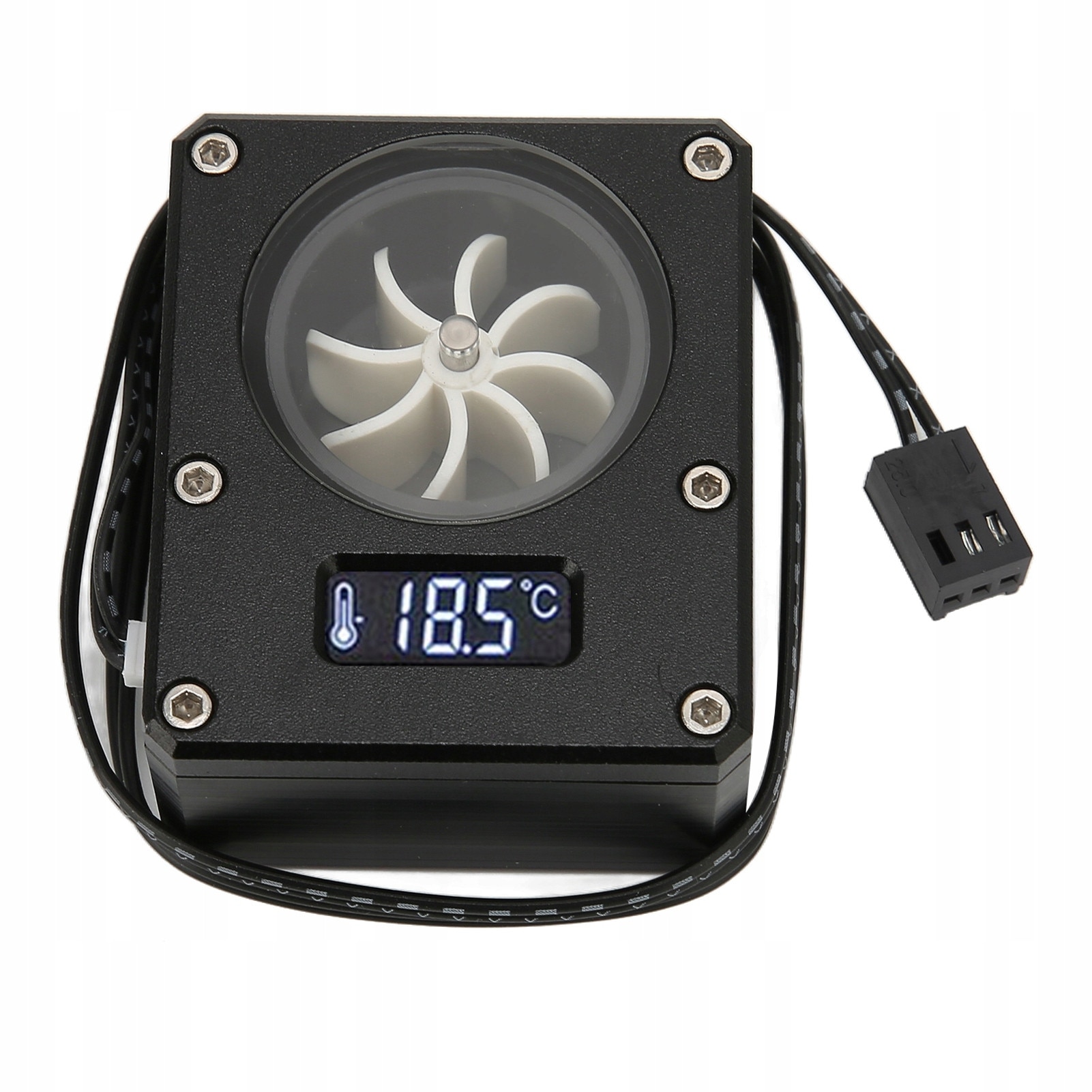 Racitor apa PC, G1/4, 3 pini, 12V, 50cm, acrilic - eMAG.ro