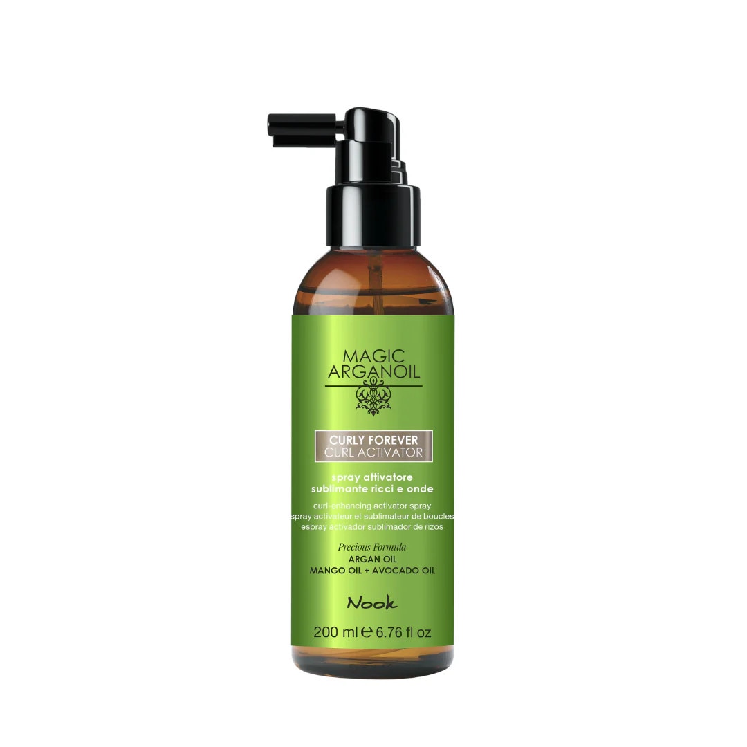 Spray Activator de Bucle, Nook Magic ArganOil Curly Forever Curl ...