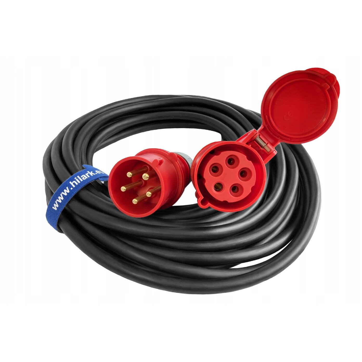 Удължител за захранване H05VV-F 5x2.5 50м OWY 16A, IP44, 5 пина - eMAG.bg