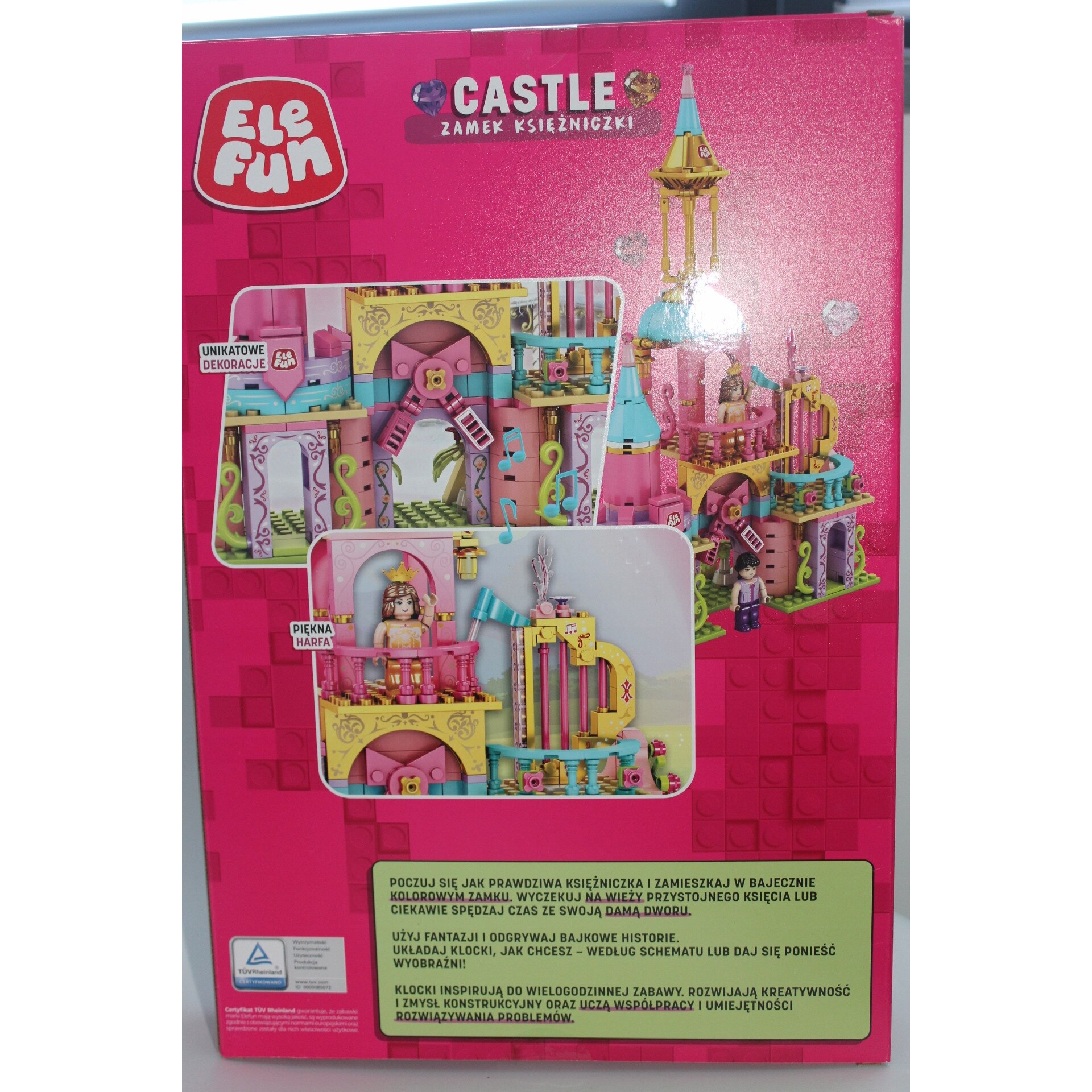 Set Cuburi Elefun Castel Printesa 418 Piese - eMAG.ro