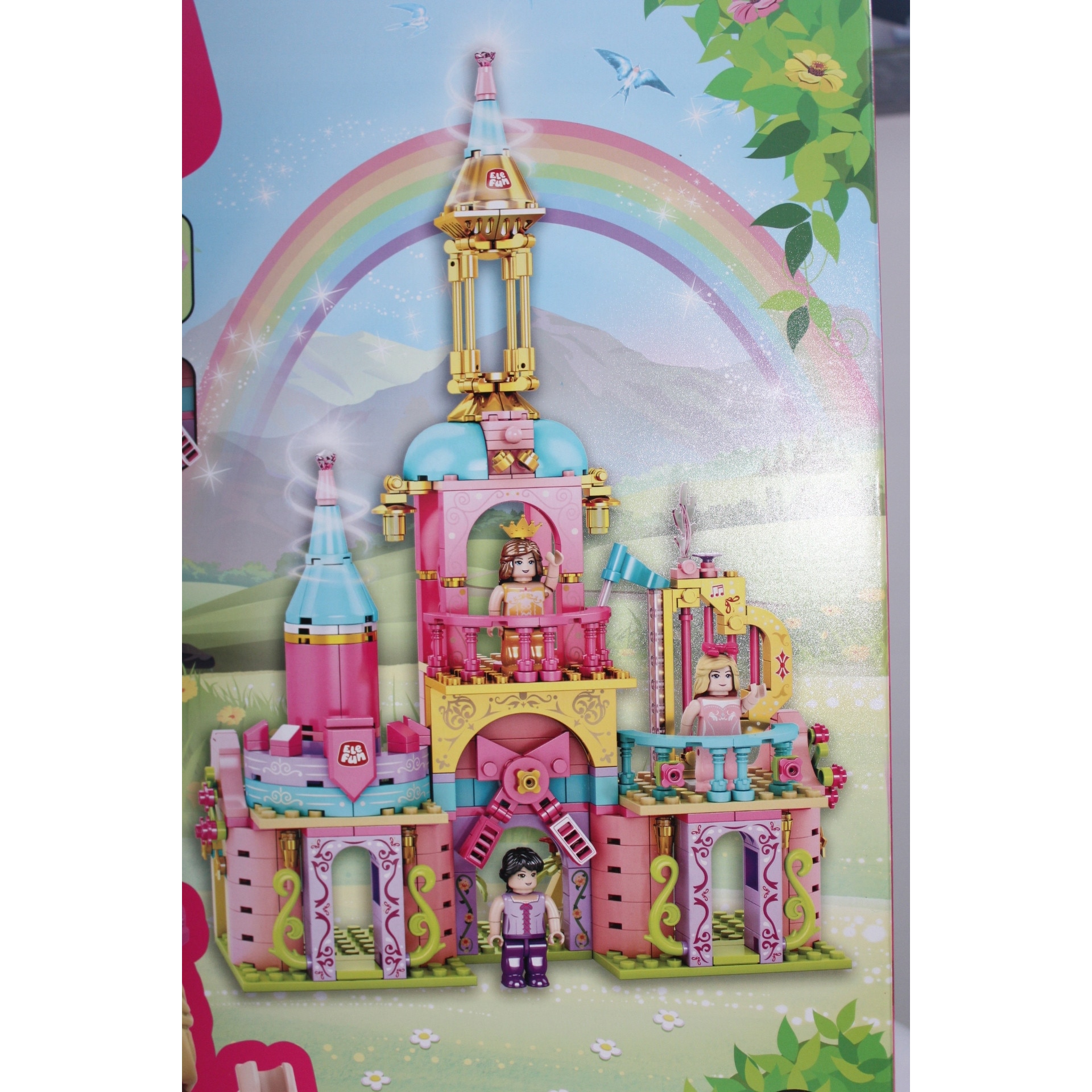 Set Cuburi Elefun Castel Printesa 418 Piese - eMAG.ro
