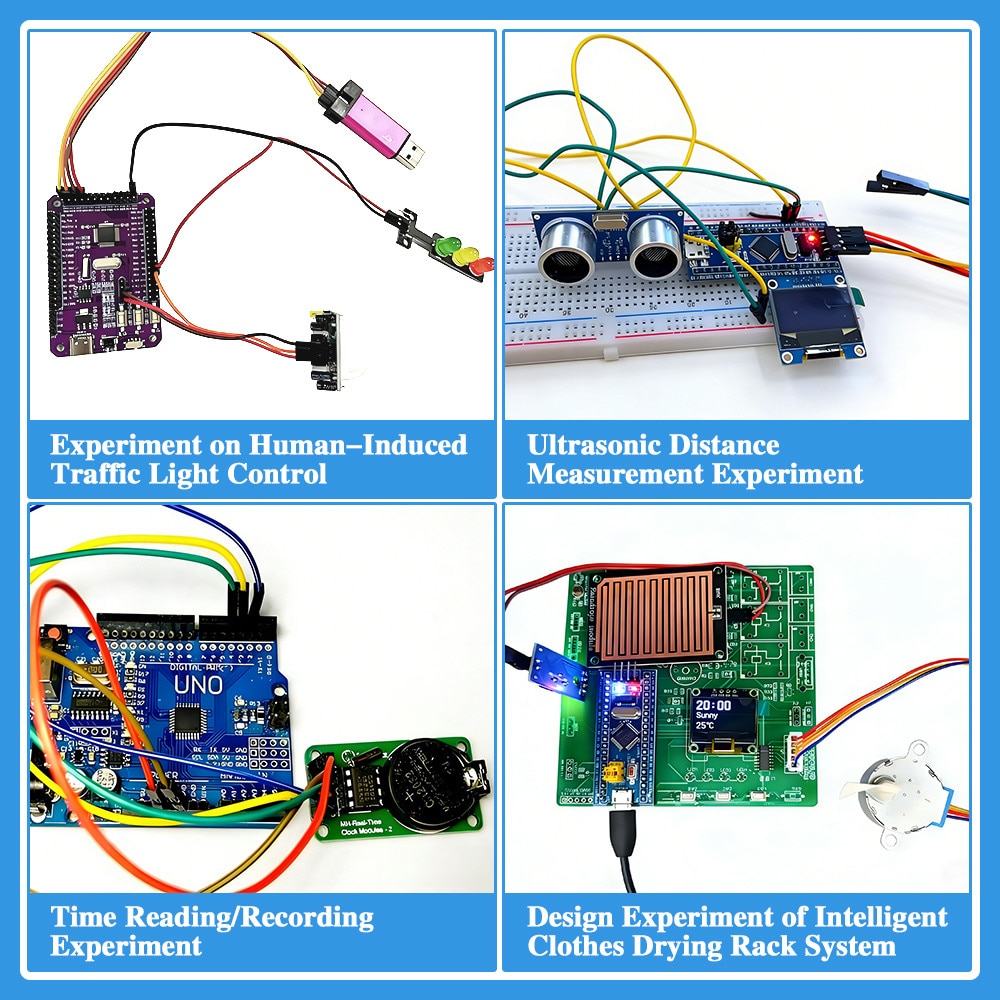 Excitat®，Set de 16 module senzori pentru Raspberry Pi, STM32 si alte ...