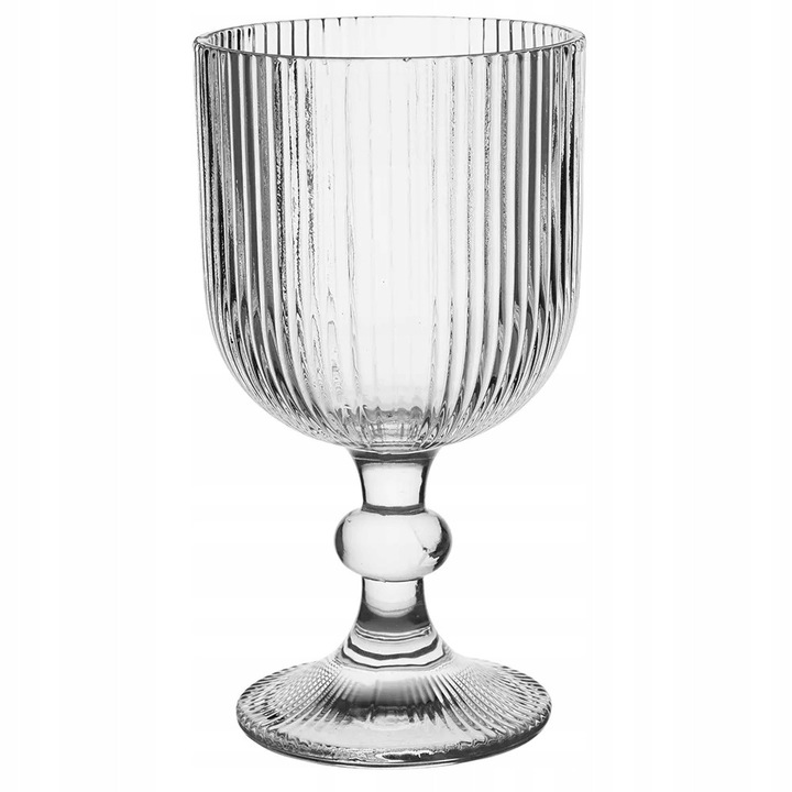 Set 1 pahar bauturi Altom Design Selena 370 ml, sticla transparenta ...