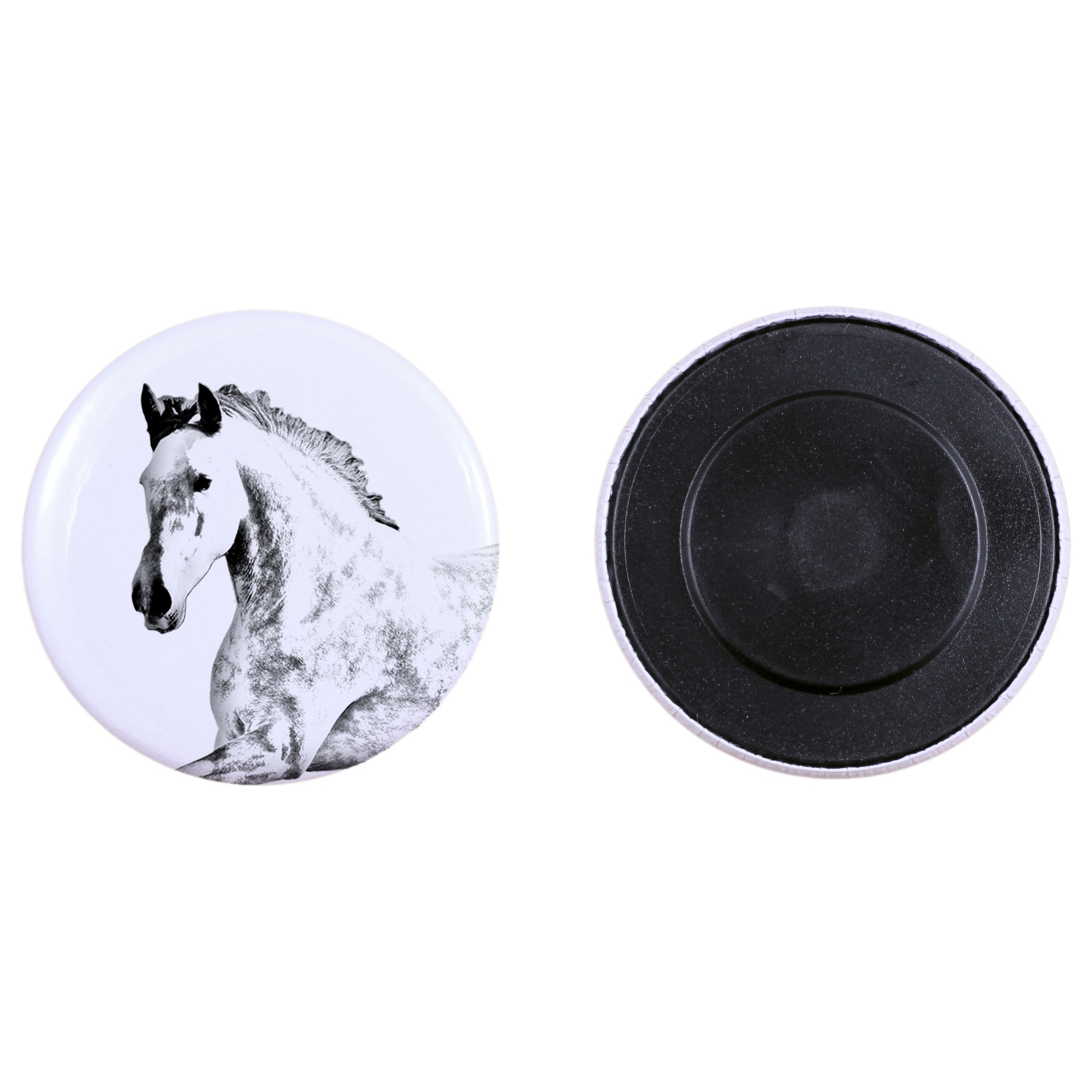 Art-Dog dekoratív mágnes, andalúziai, 2,5 cm, ló design - eMAG.hu