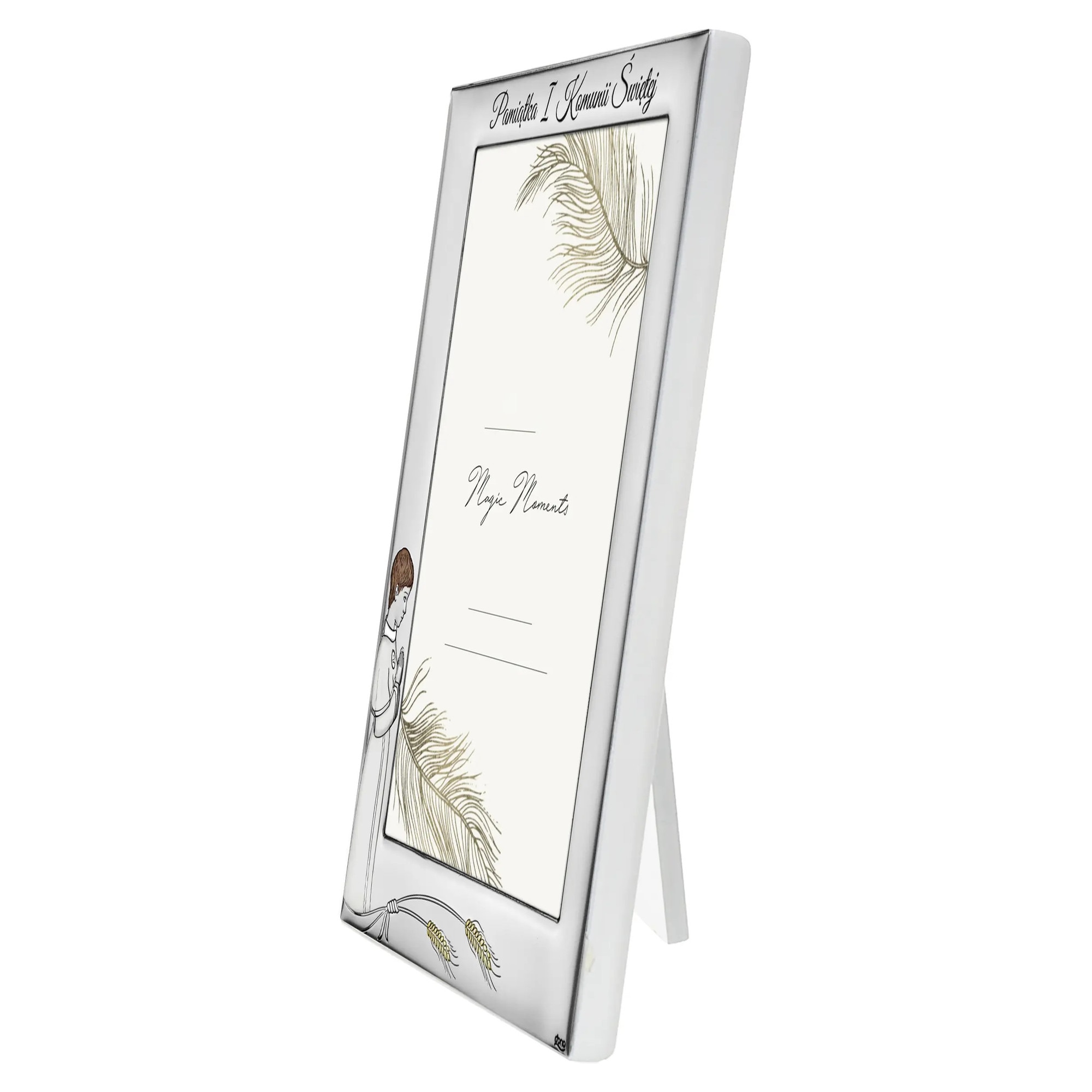 Rama foto 13x18 cm, DONO, Pastratoare Comunie, personalizata cu gravura ...