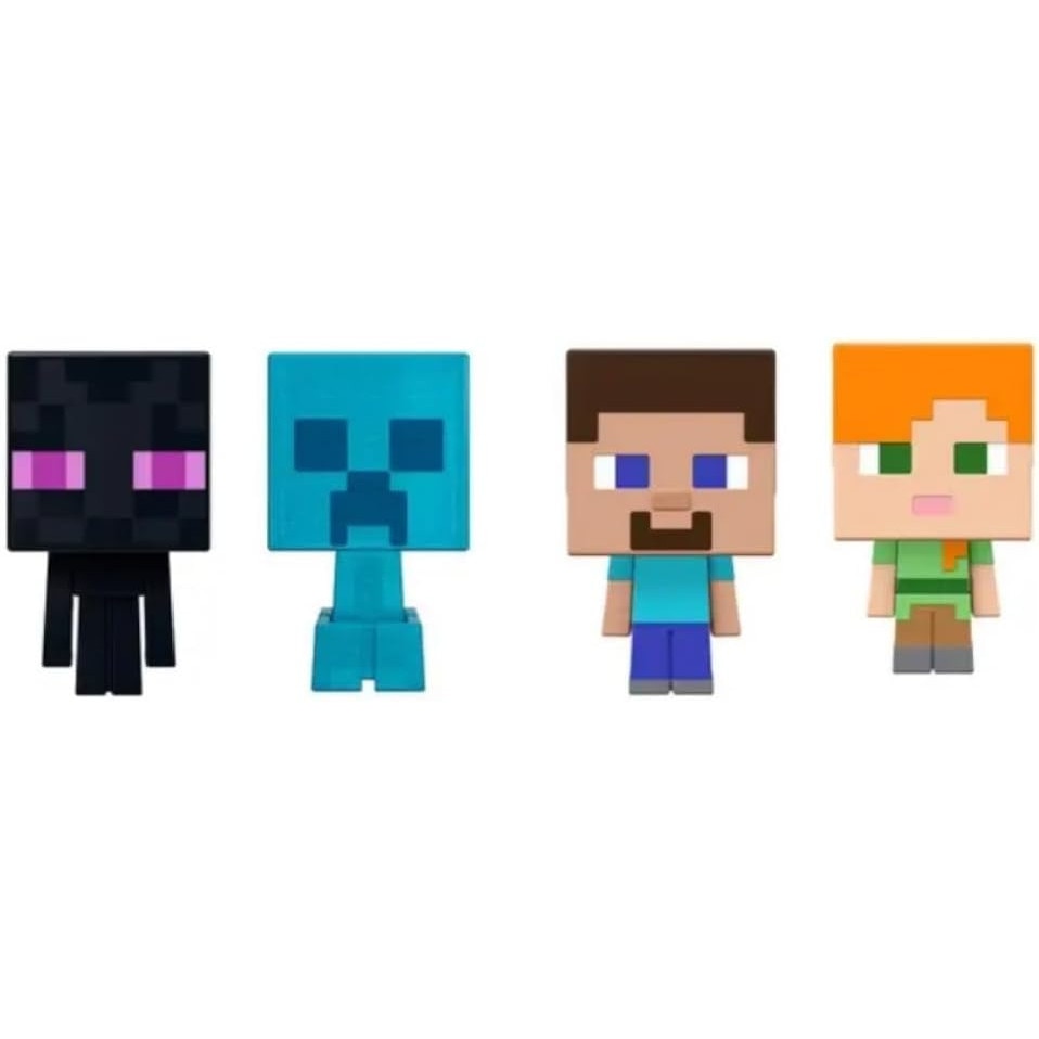 Set 4 Figurine Minecraft, 6-8 cm, Jucarii pentru Copii, Plastic ...