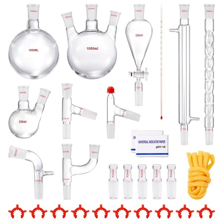 Kit de distilare uleiuri esentiale, pentru laborator, sticla ...