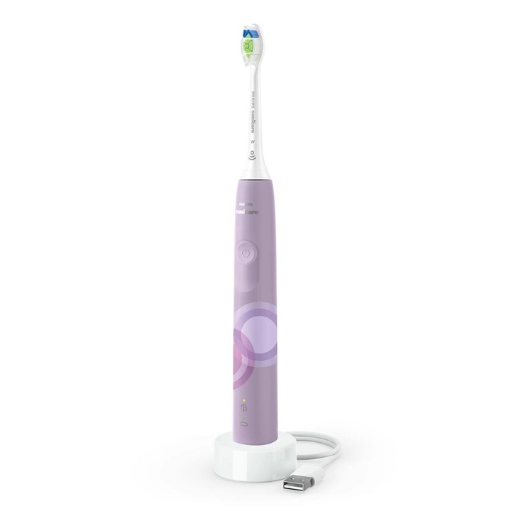 Periuță de dinți electrică Philips Sonicare Seria 4100 HX3689/44, 31000 ...