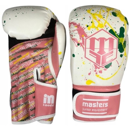 Manusi Box MJE RPU-ART-PINK 6 oz (7-10 ani) Masters - eMAG.ro