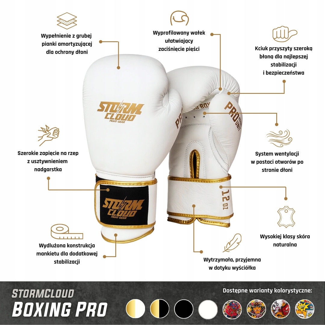 Manusi Box StormCloud Daisho RONIN Piele Naturala 12 oz - eMAG.ro
