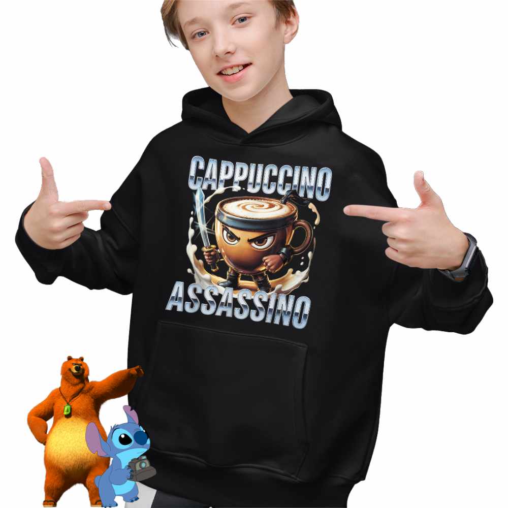 Hanorac Copii Baieti Italian Meme Assassino Brainrot - eMAG.ro