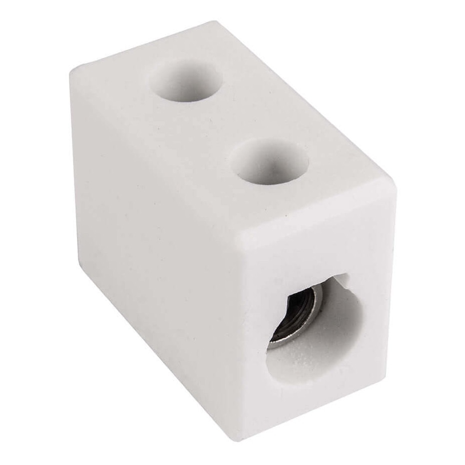 Conector ceramic 1 P max 16 mm², regleta de conexiuni de temperatura ...