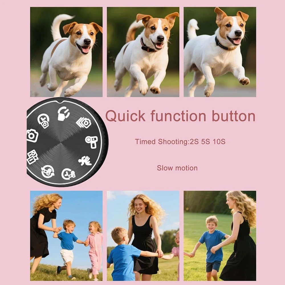 Aparat foto Digital, Garsonal®, 5K, 75 MP, Wi-Fi, Card 32GB Inclus ...