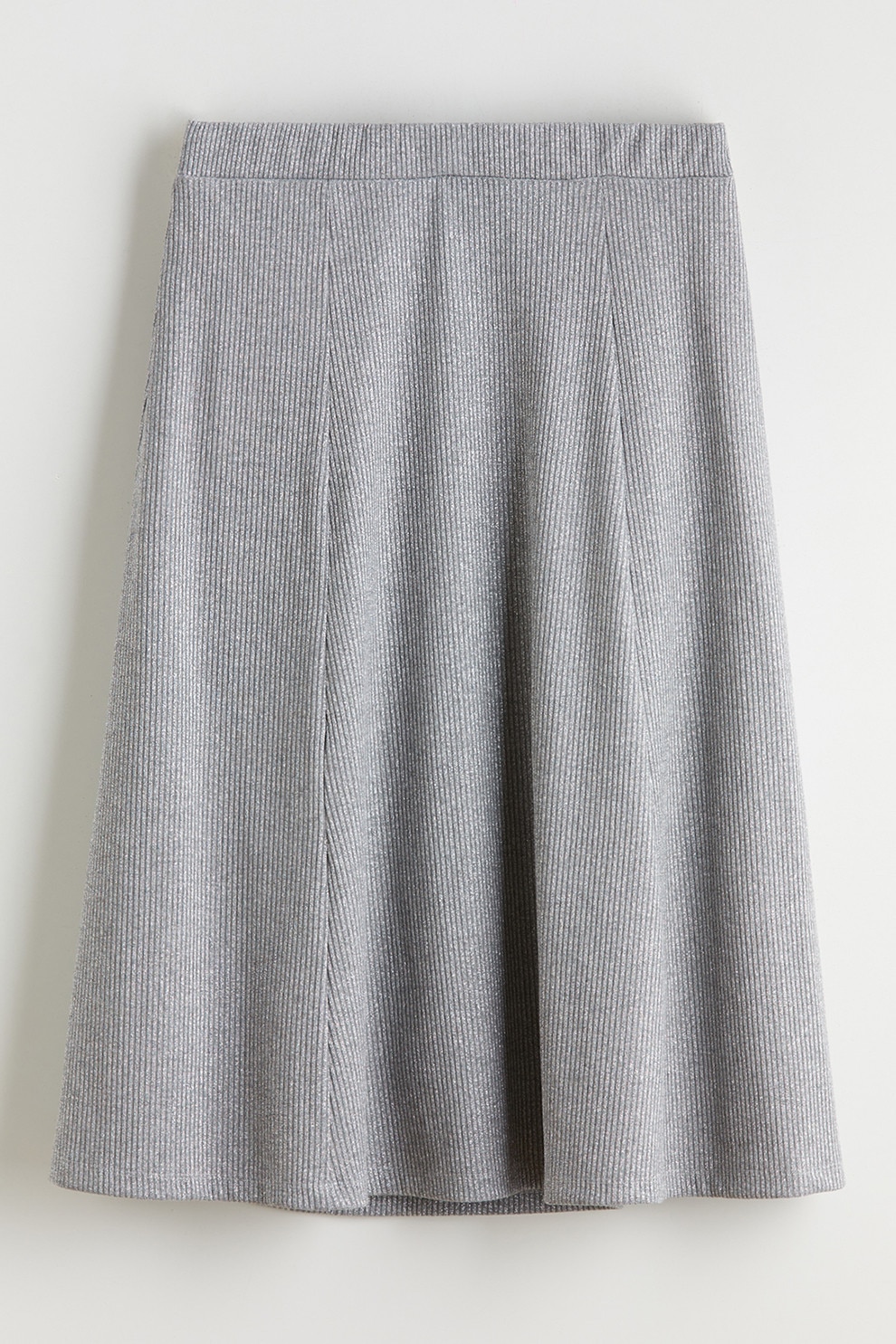 LC WAIKIKI, Fusta midi cu pliuri, Gri, 50 - eMAG.ro