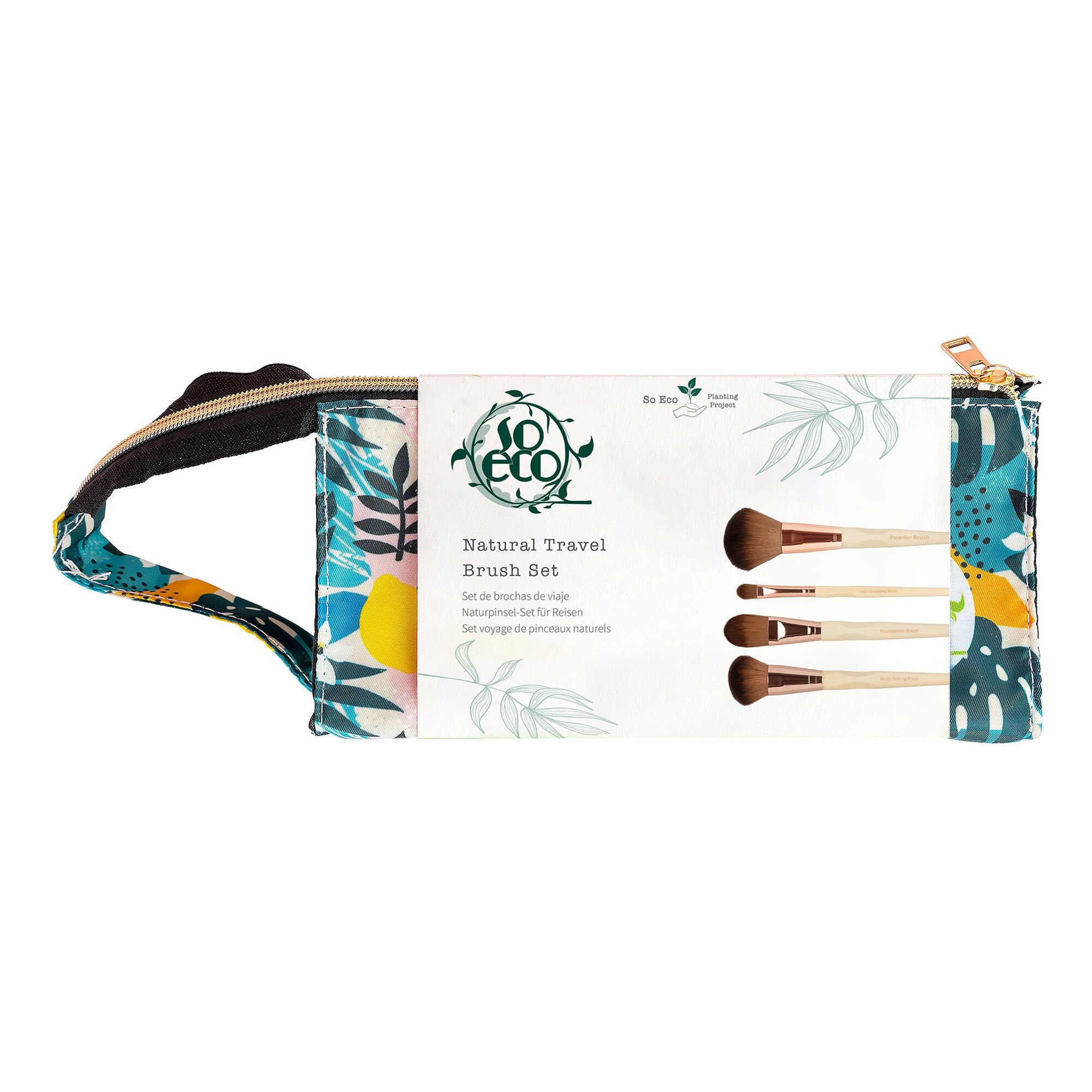 Set 4 pensule Brushworks So Eco Natural - eMAG.ro