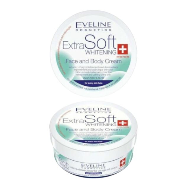 Crema de albire fata si corp Eveline Cosmetics Extra Soft 200 ml ...