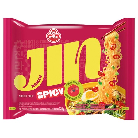 OTTOGI Taitei instant Ramen Jin Spicy 120g - eMAG.ro