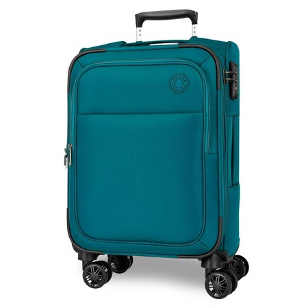 Troler cabina, Movom Atlanta, textil, expandabil, TSA, verde turcoaz ...