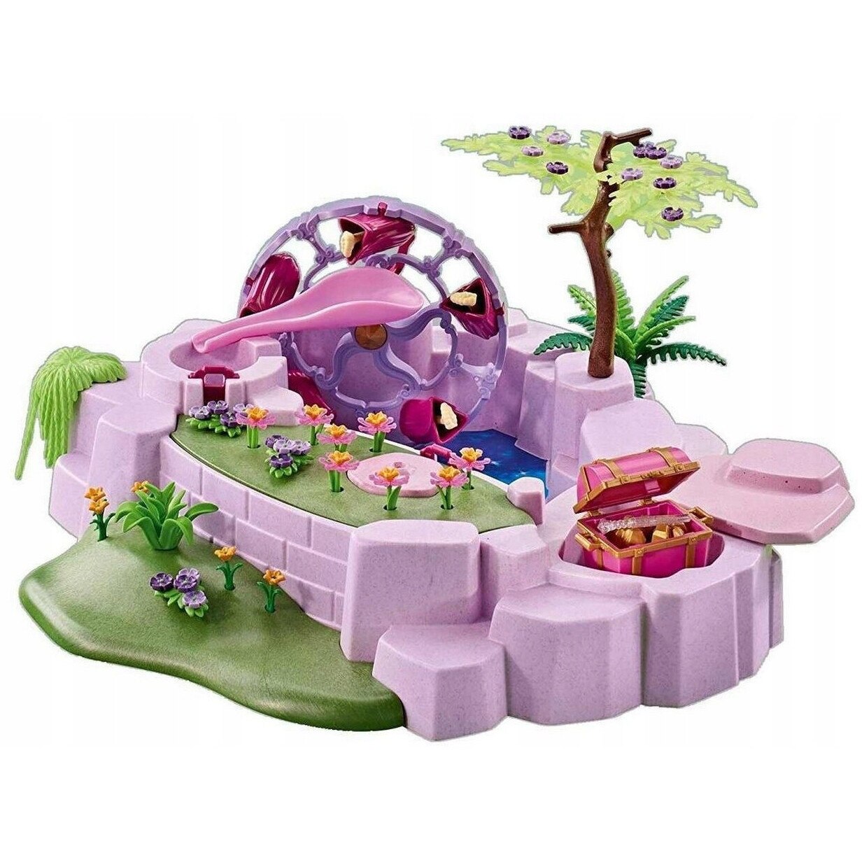 Set Playmobil iaz fermecat cu roata de apă, 35x34x17cm - eMAG.ro