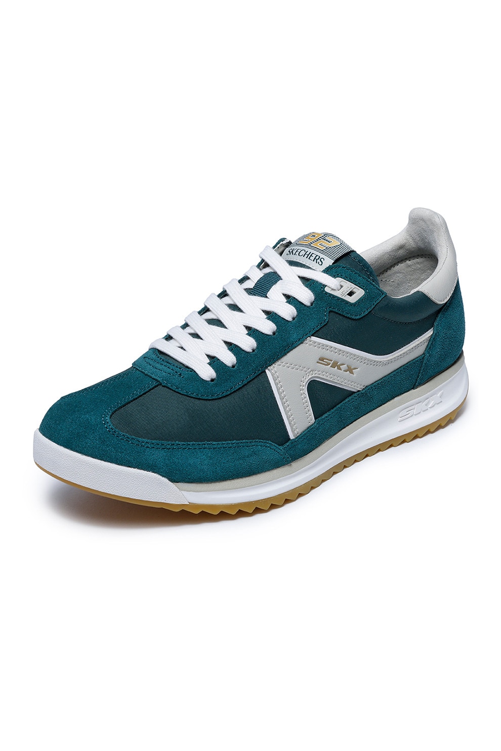 Skechers, Pantofi sport cu insertii de piele intoarsa SKX 92 Spective ...