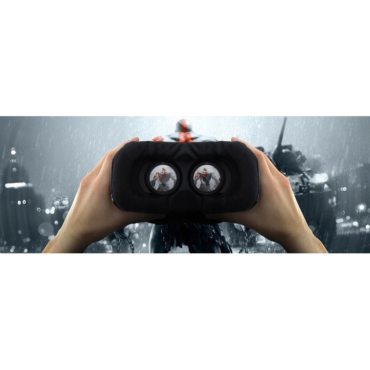 Set Ochelari VR Webski, cu Gamepad Wireless si Joc Labirint - eMAG.ro
