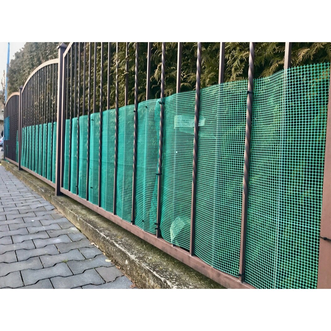 Plasa de gradina PVC 0,4x50m verde, tip BR5, 15x15mm, 270g/m2 - eMAG.ro
