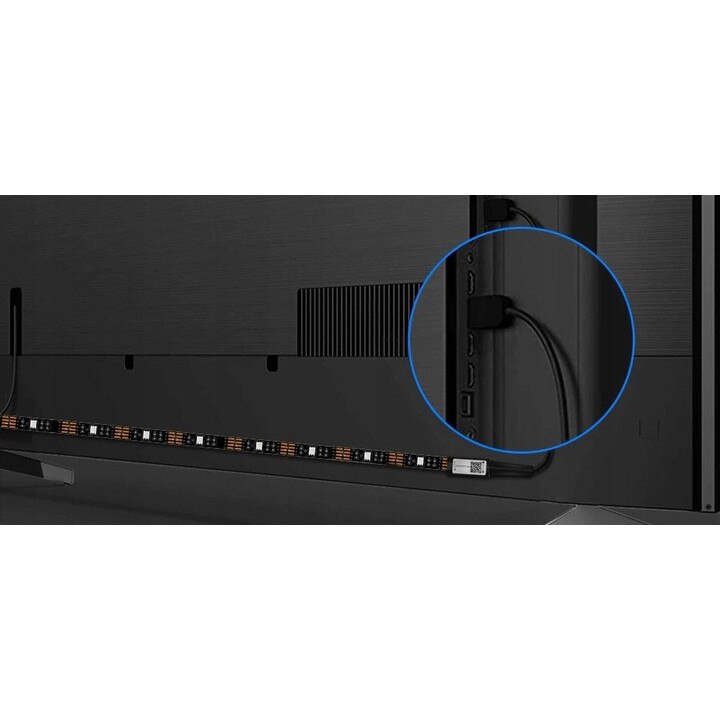 Banda LED RGB 5m, ledrgb, waterproof, Bluetooth, alimentare USB - eMAG.ro