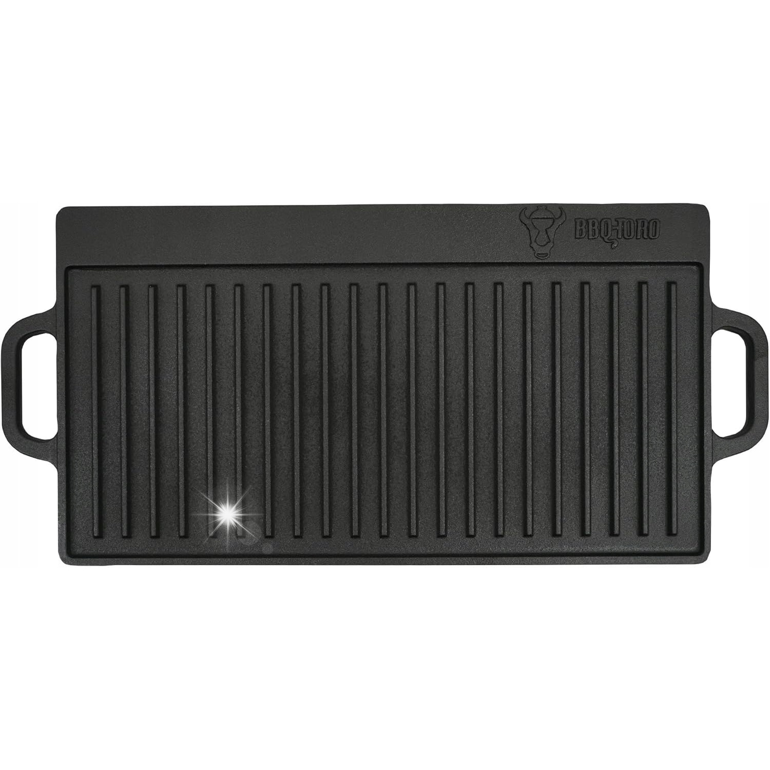 Placa grill din fonta cu manere, 50x23cm, pentru gratar - eMAG.ro