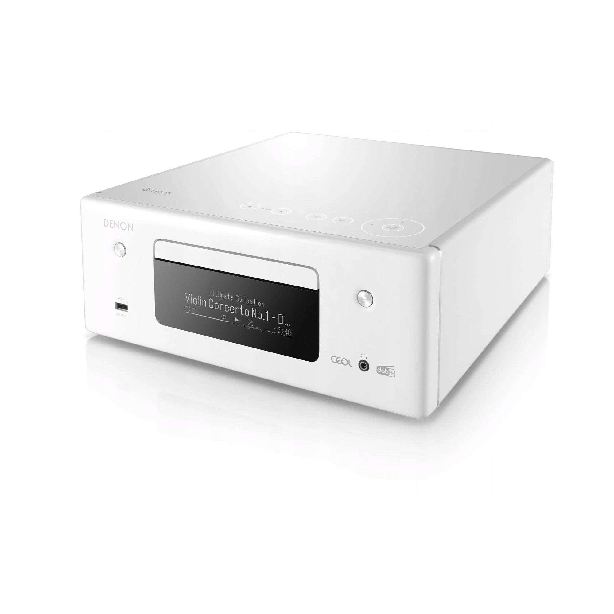 Усилвател Denon RCD-N11DAB, 2x65W, DAB, Bluetooth, WiFi, черен - eMAG.bg