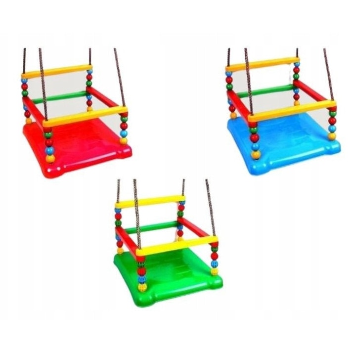 Leagan copii, 30x30x25 cm, max. 40 kg, colorat, pentru interior si ...