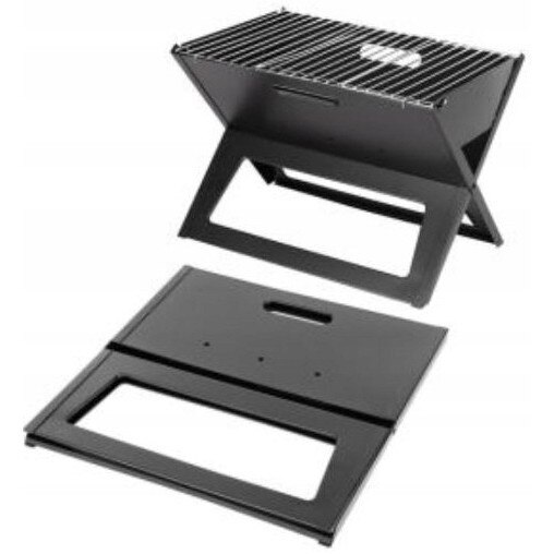 Gratar pliabil pentru gradina, 46x32x29 cm, cu maner, pentru carbune ...