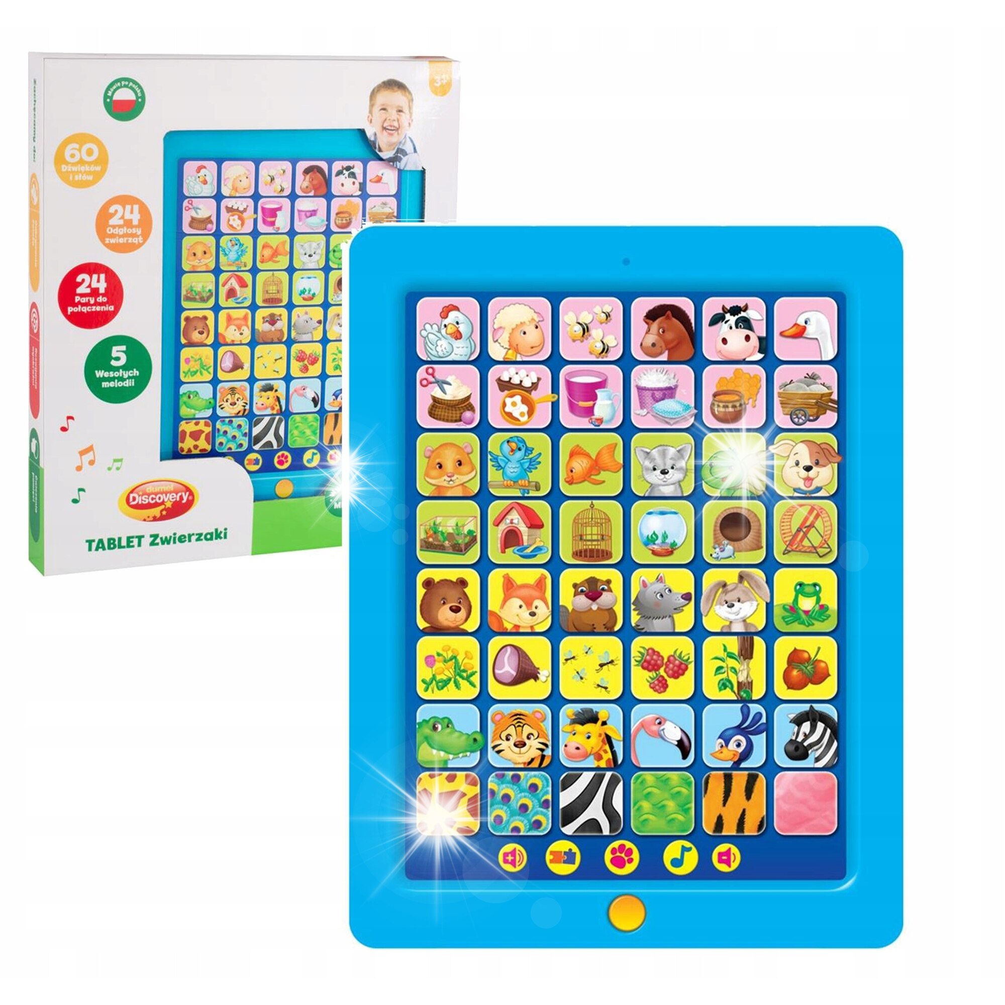 Tableta educationala interactiva pentru copii, Lisciani, 5 functii ...
