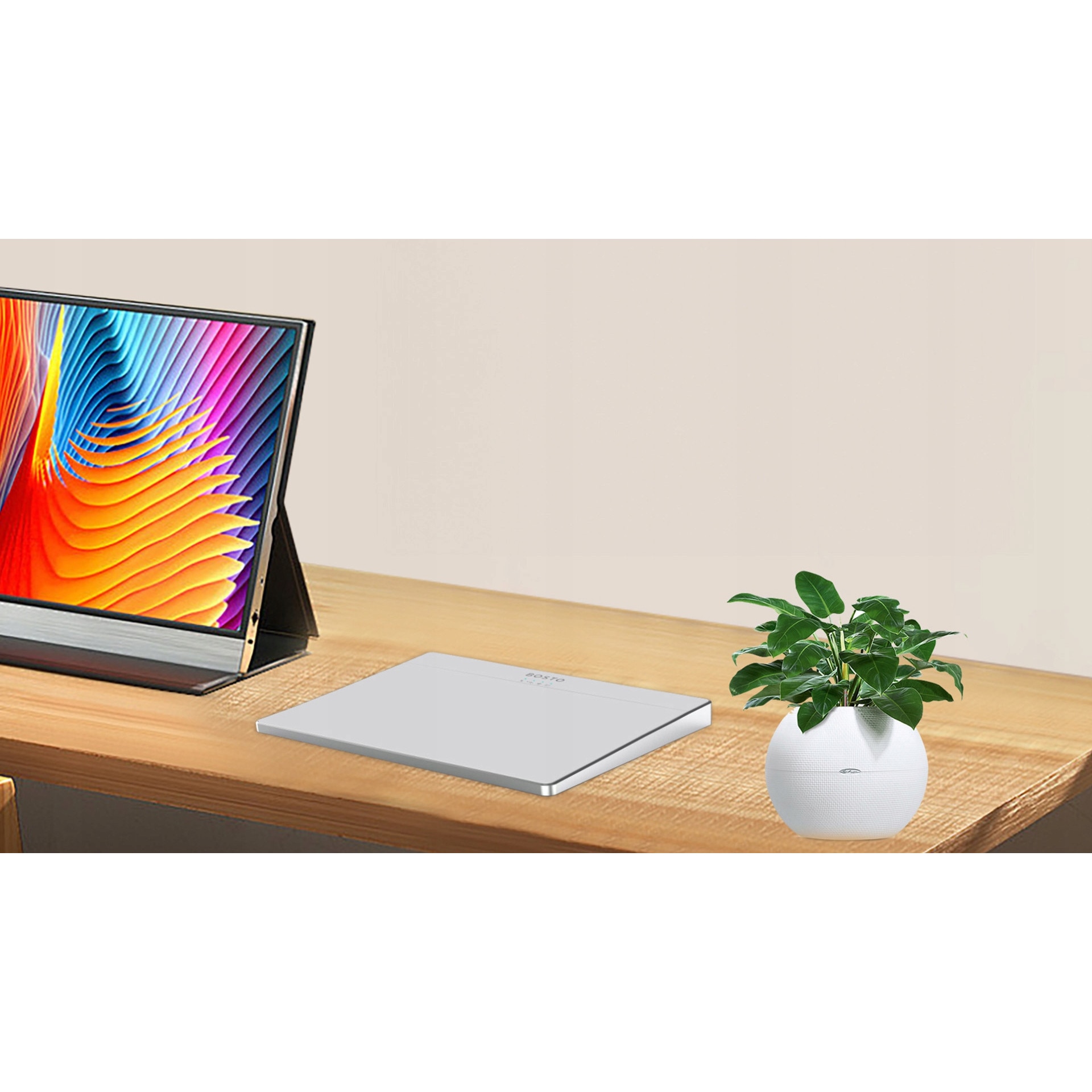 Touchpad Bosto T02, 6,4-inch, wireless, USB-C, pentru Windows, Mac ...