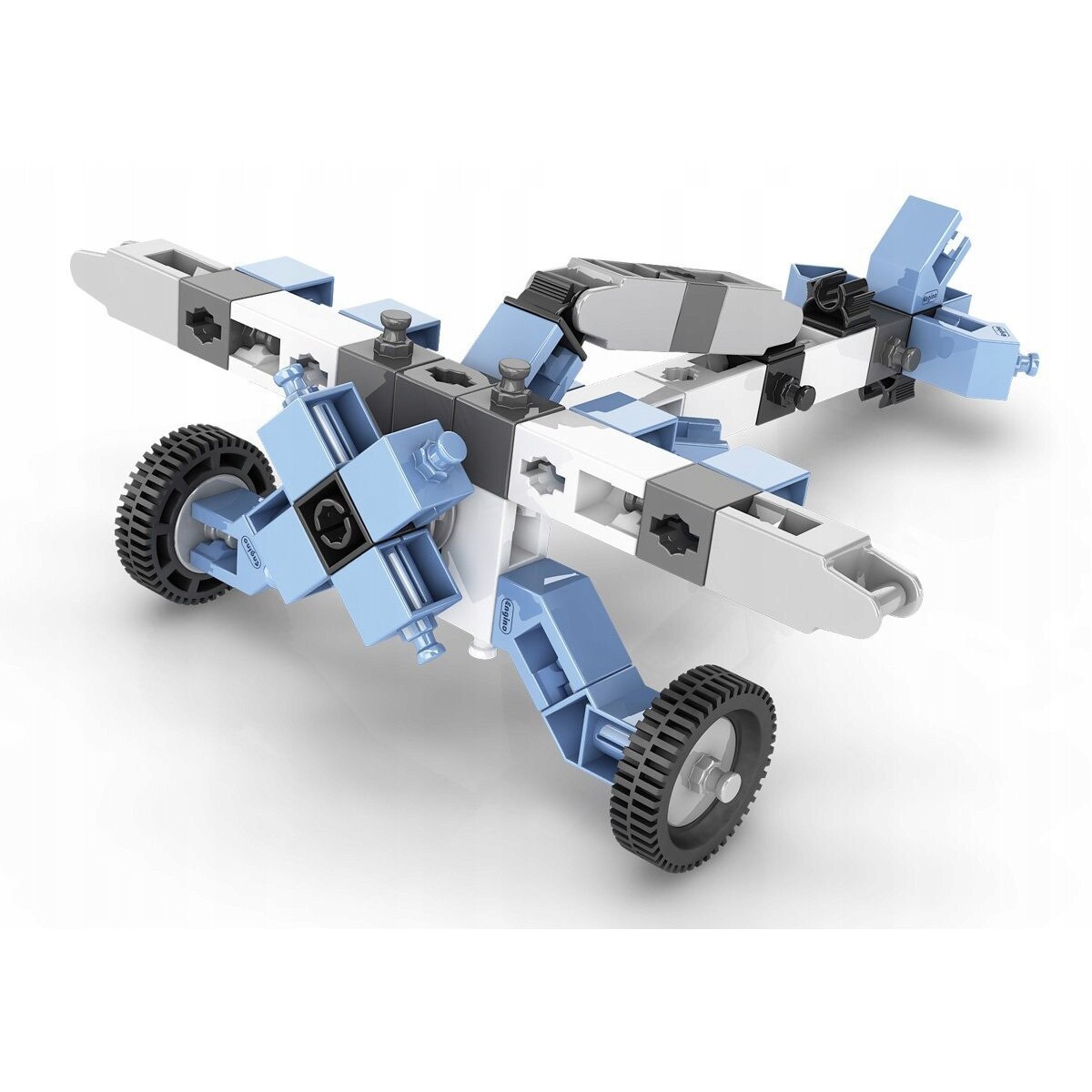 Set de constructie Engino, 4 modele de avioane, culori vii, +6 ani ...