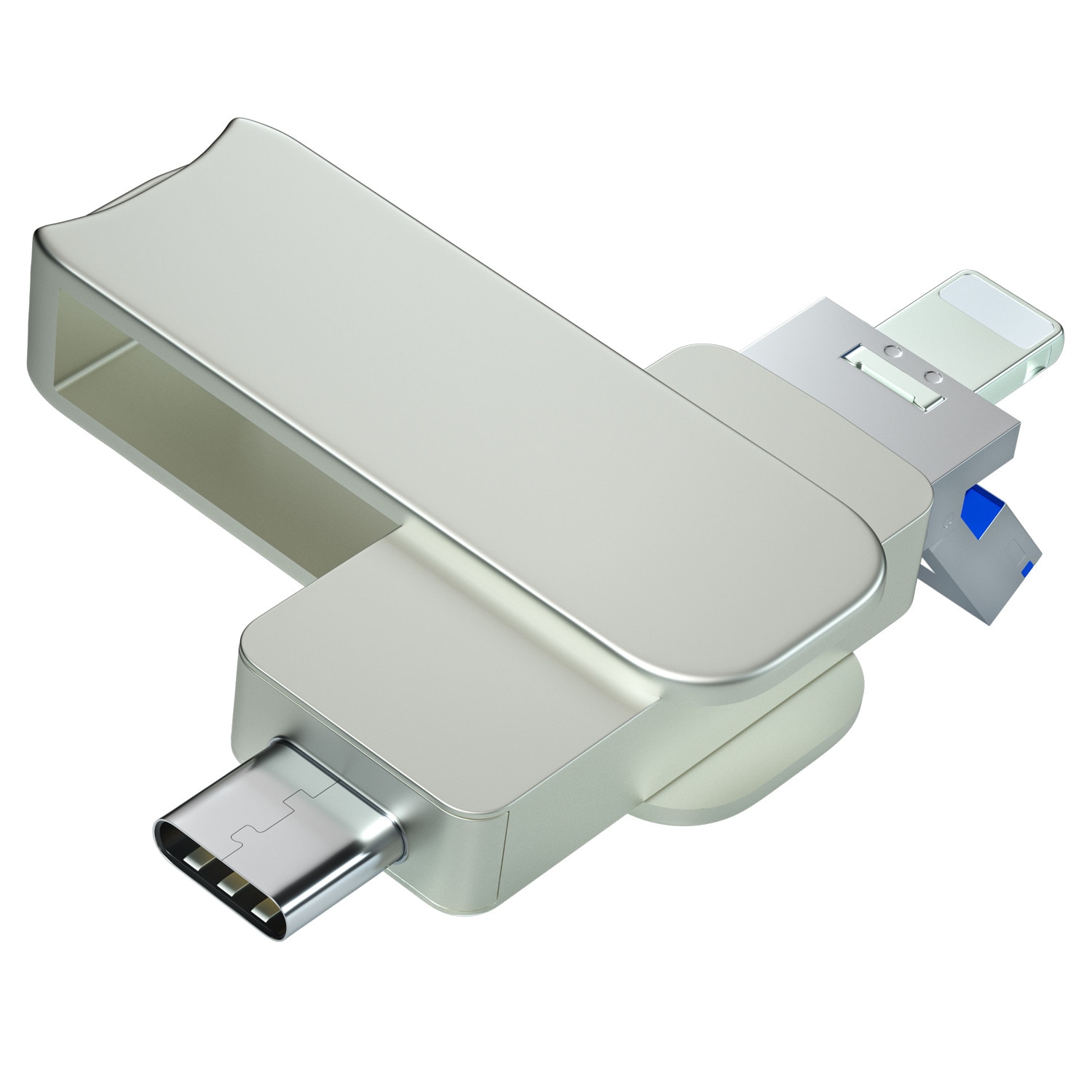 2TB Stick memorie multifunctional 4 in1, 2000GB, transfer rapid intre ...