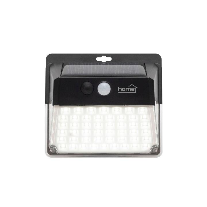 Reflector LED solar, 68 LED SMD, 250 lm, senzor miscare PIR 120°, 3 ...